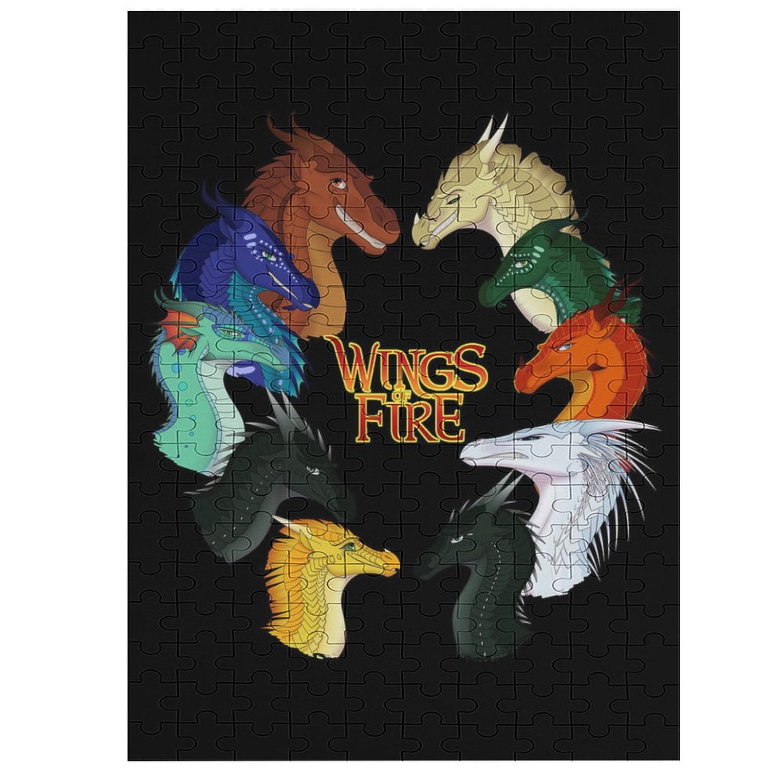 Wings Of Fire WOF Picture Puzzle 200 PCS Wooden Puzzle Artwork Jigsaw ...