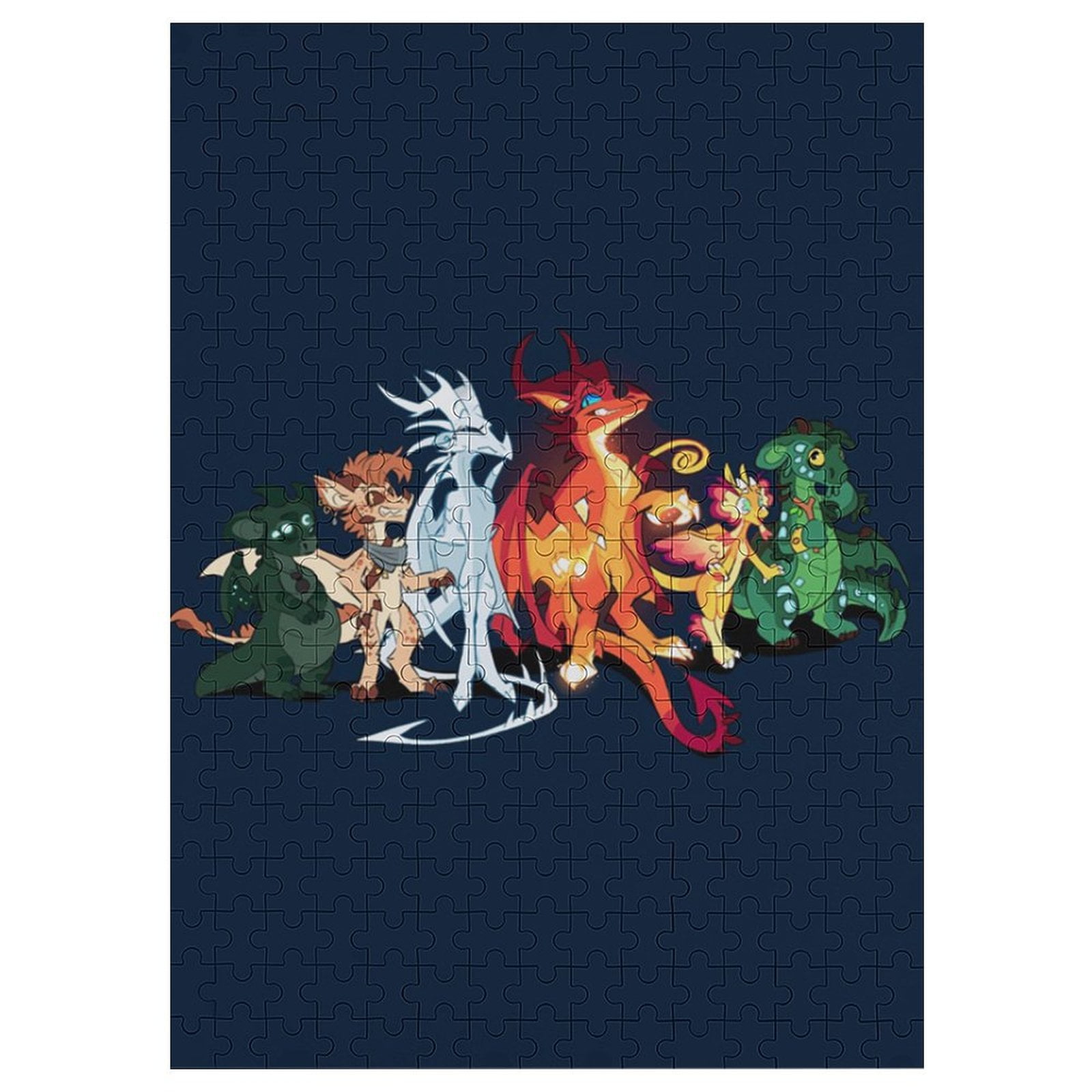 Wings Of Fire WOF Picture Puzzle 300 PCS Wooden Puzzle Artwork Jigsaw ...