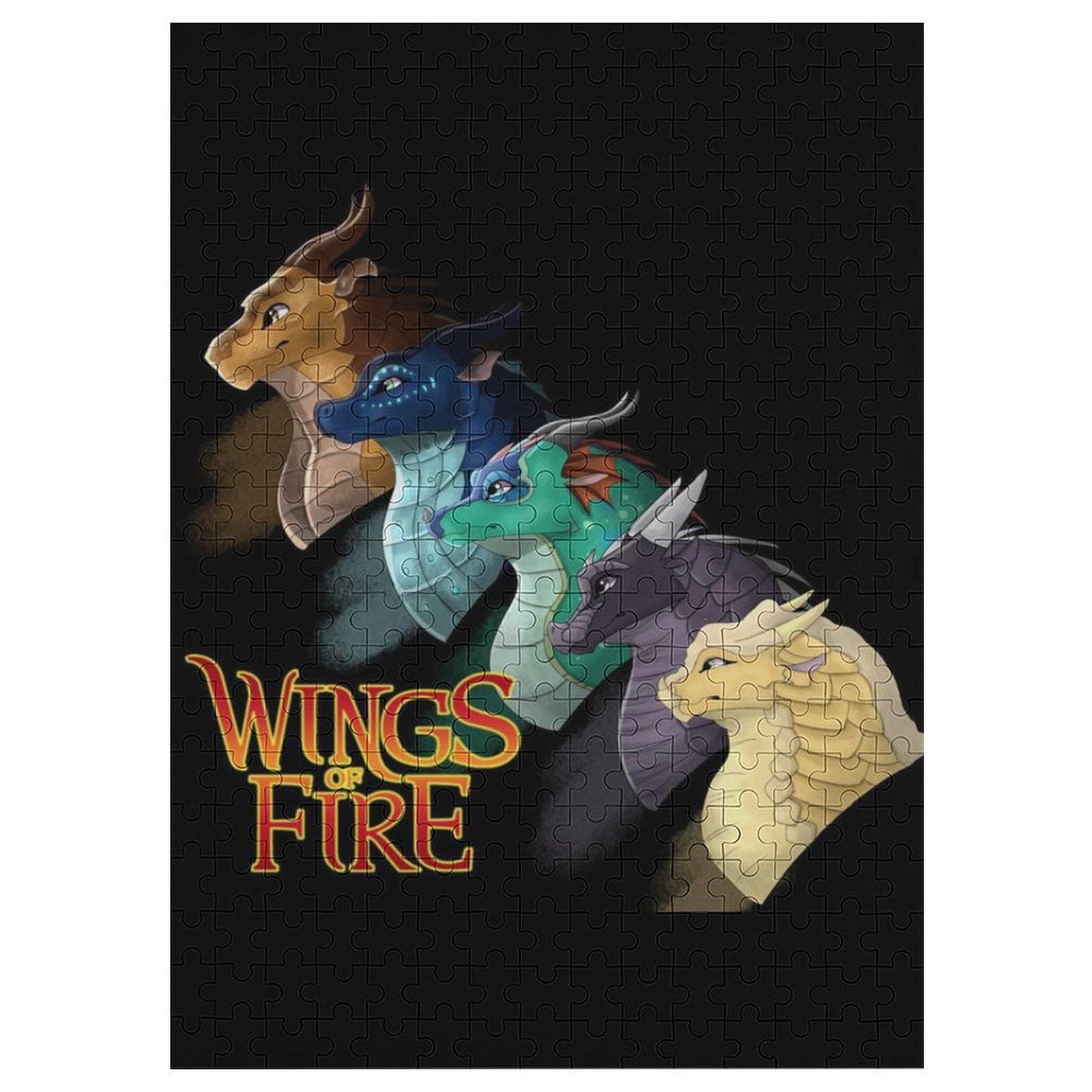 Wings Of Fire WOF Picture Puzzle 300 PCS Wooden Puzzle Artwork Jigsaw ...
