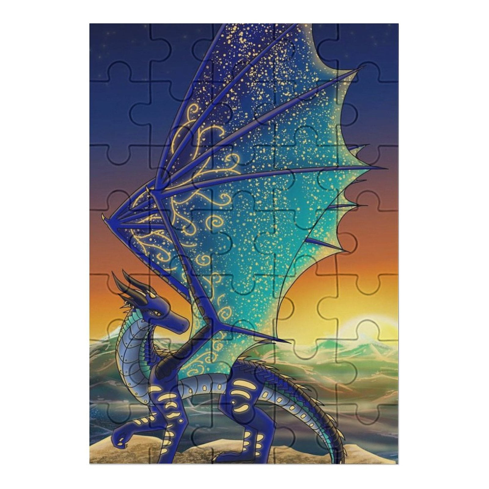 Wings Of Fire WOF Picture Puzzle 35 PCS Wooden Puzzle Artwork Jigsaw ...