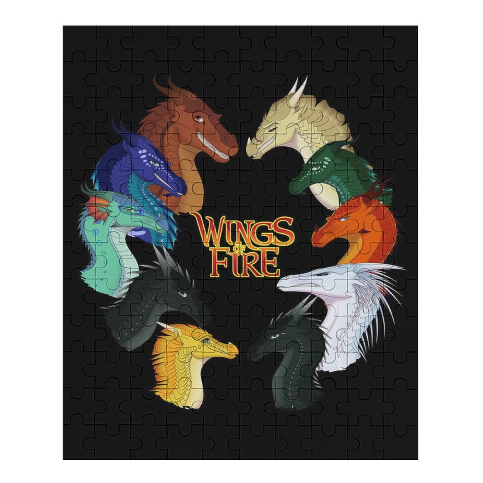 Wings Of Fire WOF Picture Puzzle 70 PCS Wooden Puzzle Artwork Jigsaw ...