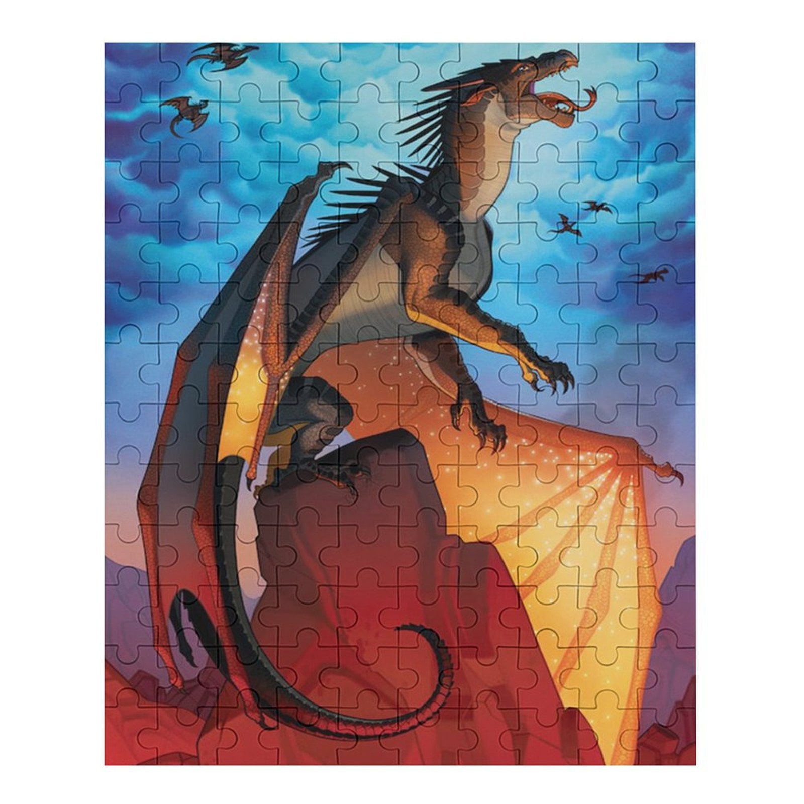 Wings Of Fire WOF Picture Puzzle 70 PCS Wooden Puzzle Artwork Jigsaw ...