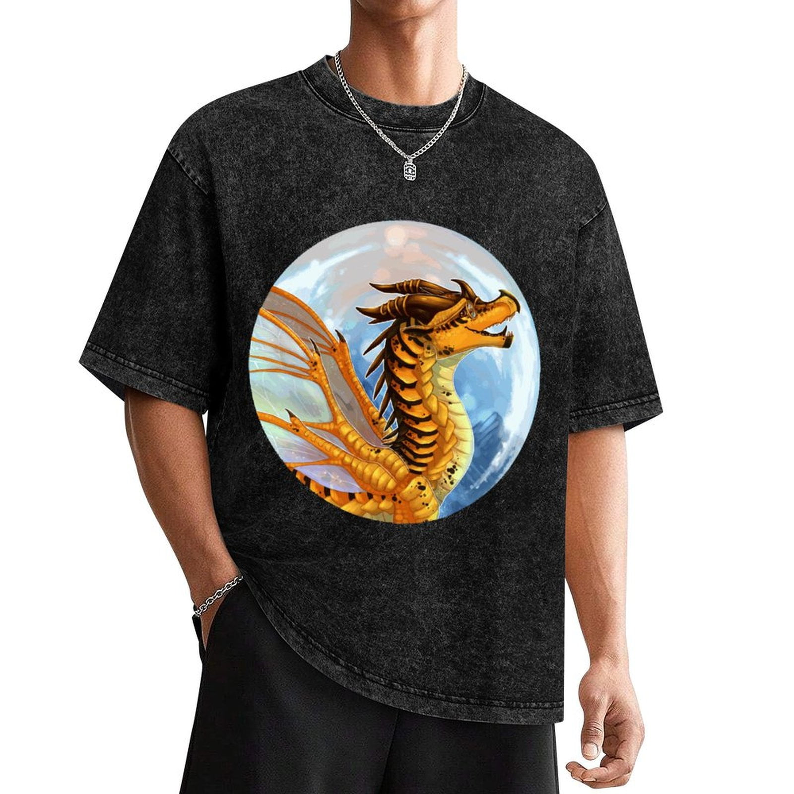 Wings Of Fire WOF Retro T Shirt Summer Short Sleeve Cotton Tee Shirt ...