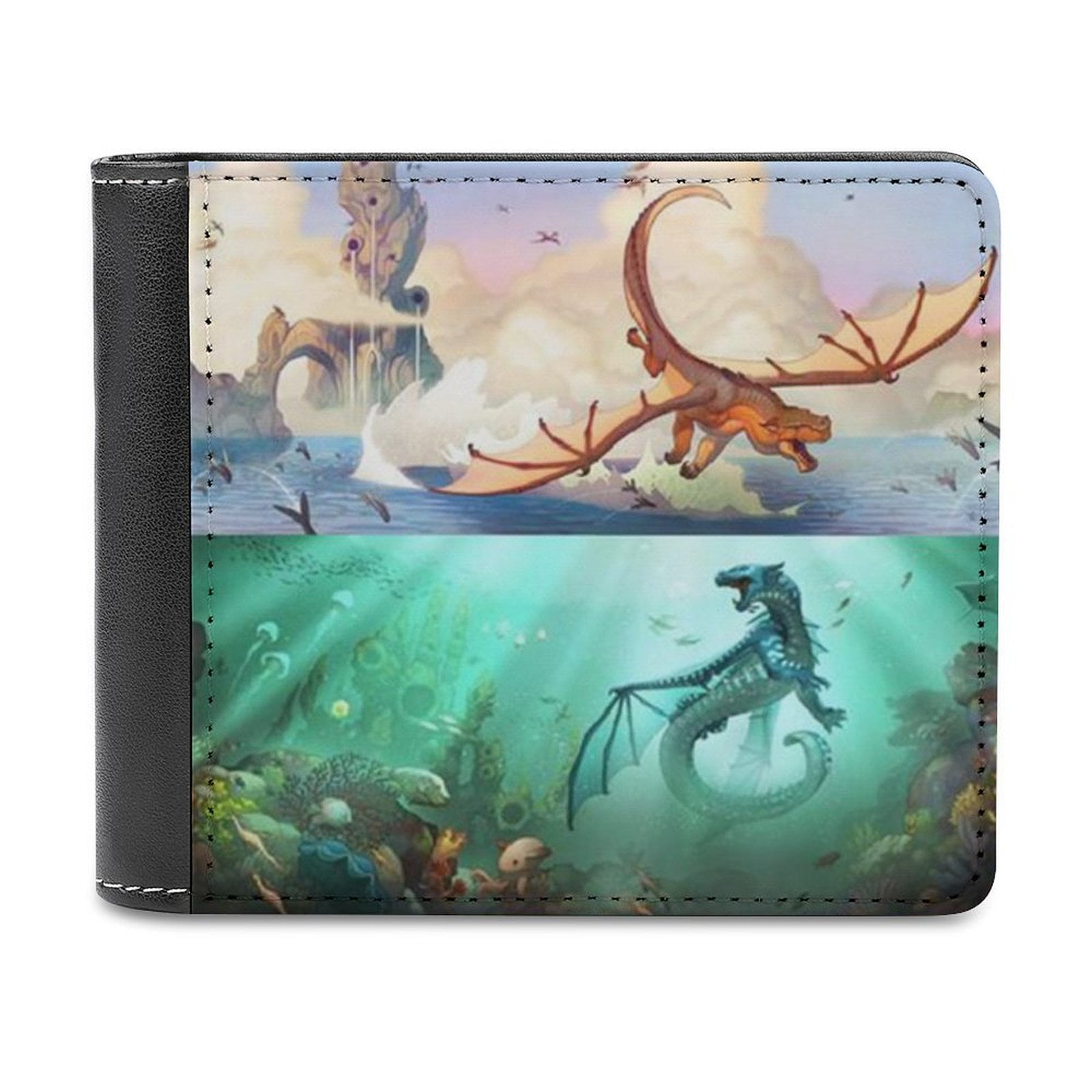 Wings Of Fire WOF Wallets Large Capacity PU Leather Wallet Purse Card ...