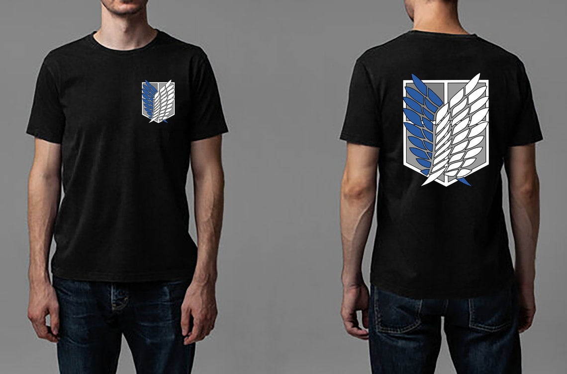 Wings Of Liberty T-Shirt, Survey Corps Shirt, AOT, Attack On Titan ...