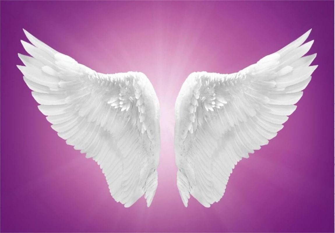 Wings Photography Backdrops Background Blue Baby Shower Flying Sky ...