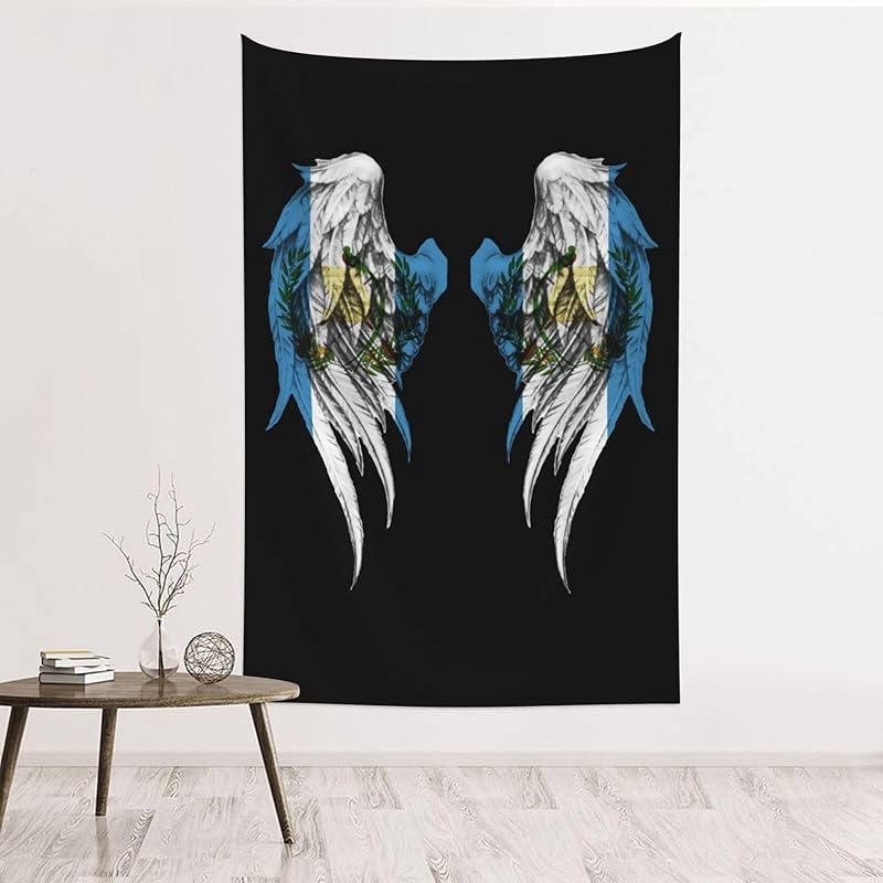 Wings Puerto Rico Puerto Rican Flag Tapestry 60x40 Inch Funny Aesthetic ...