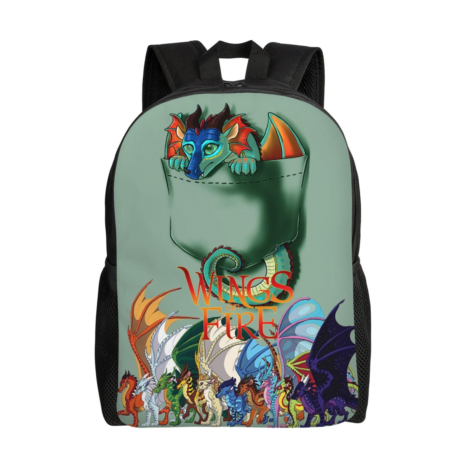 Wings of Fire Backpack Large Capacity Portable Backpack Lightweight ...