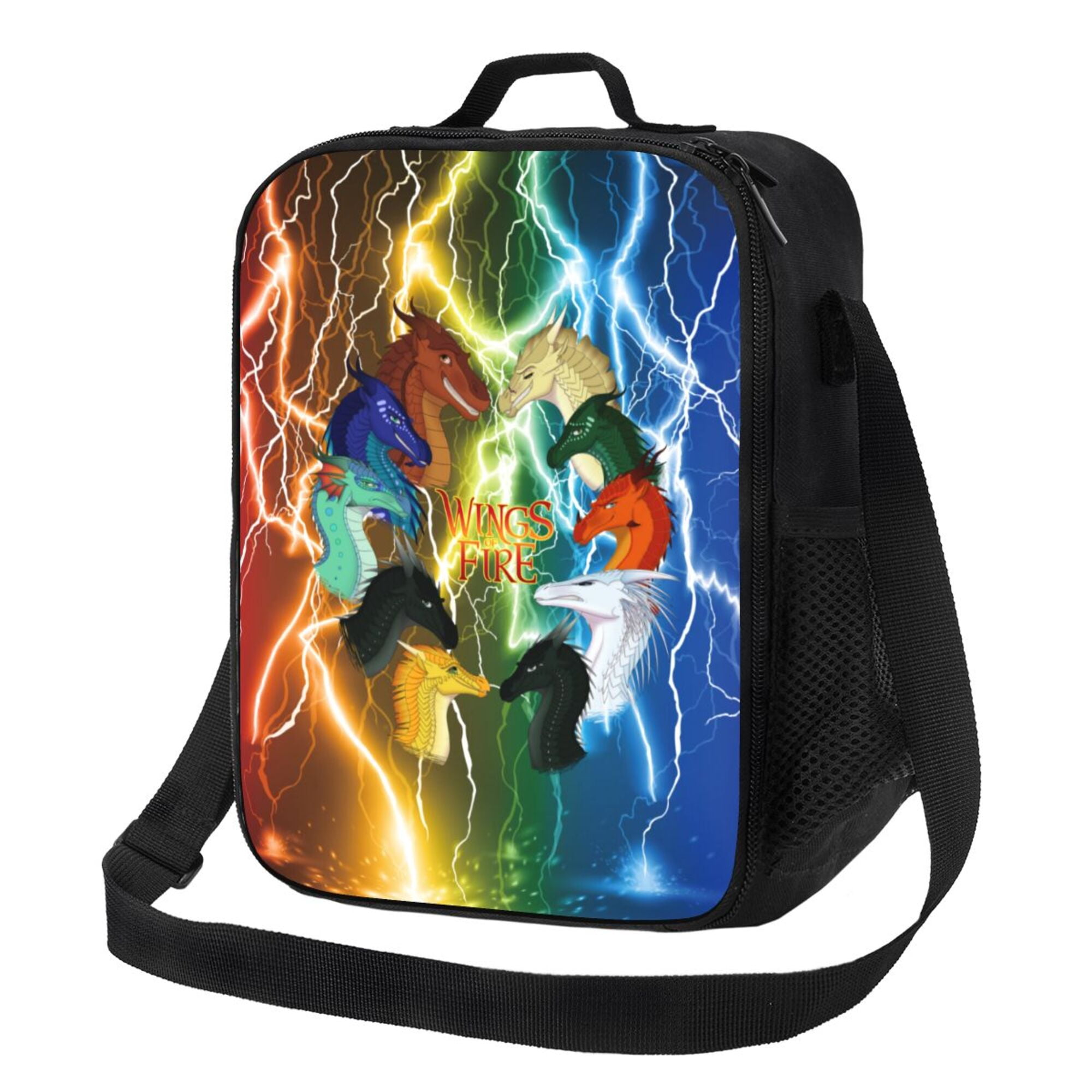 Wings of Fire Dragon Lunch Bag Lunch Box Lightweight Durable Lunch Tote ...
