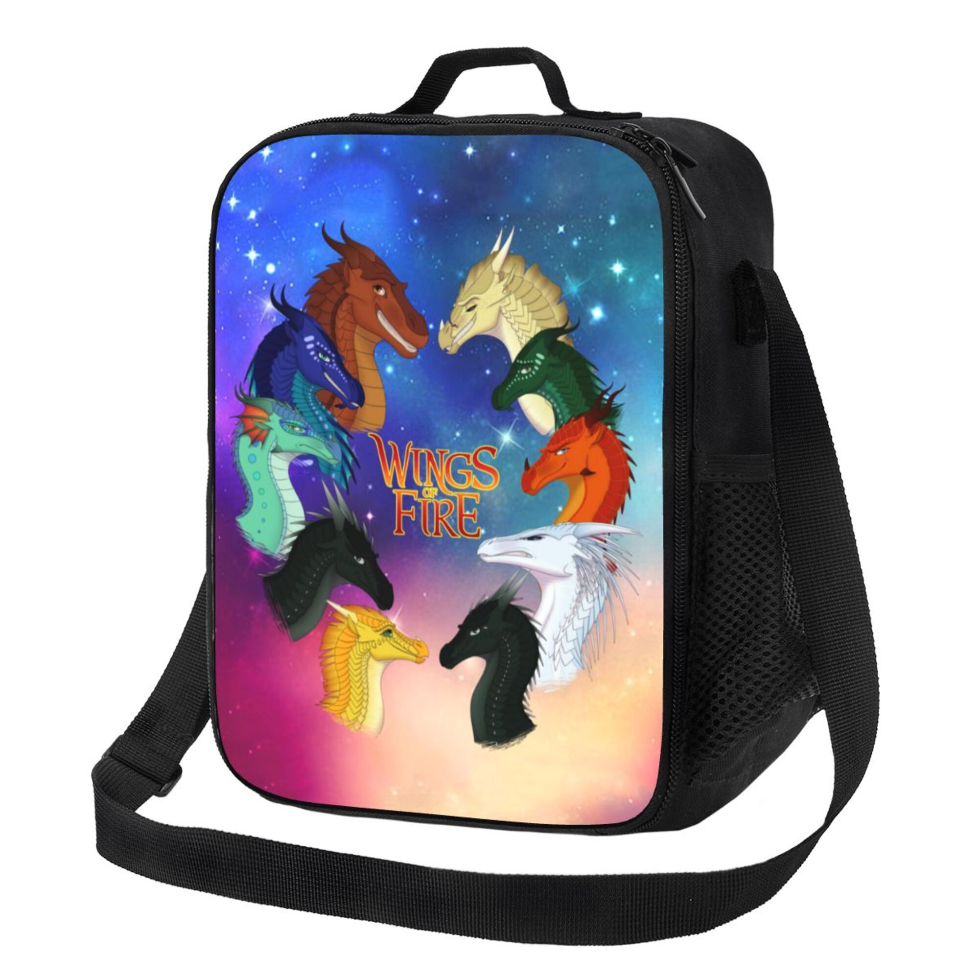 Wings of Fire Dragon Lunch Bag Lunch Box Lightweight Durable Lunch Tote ...