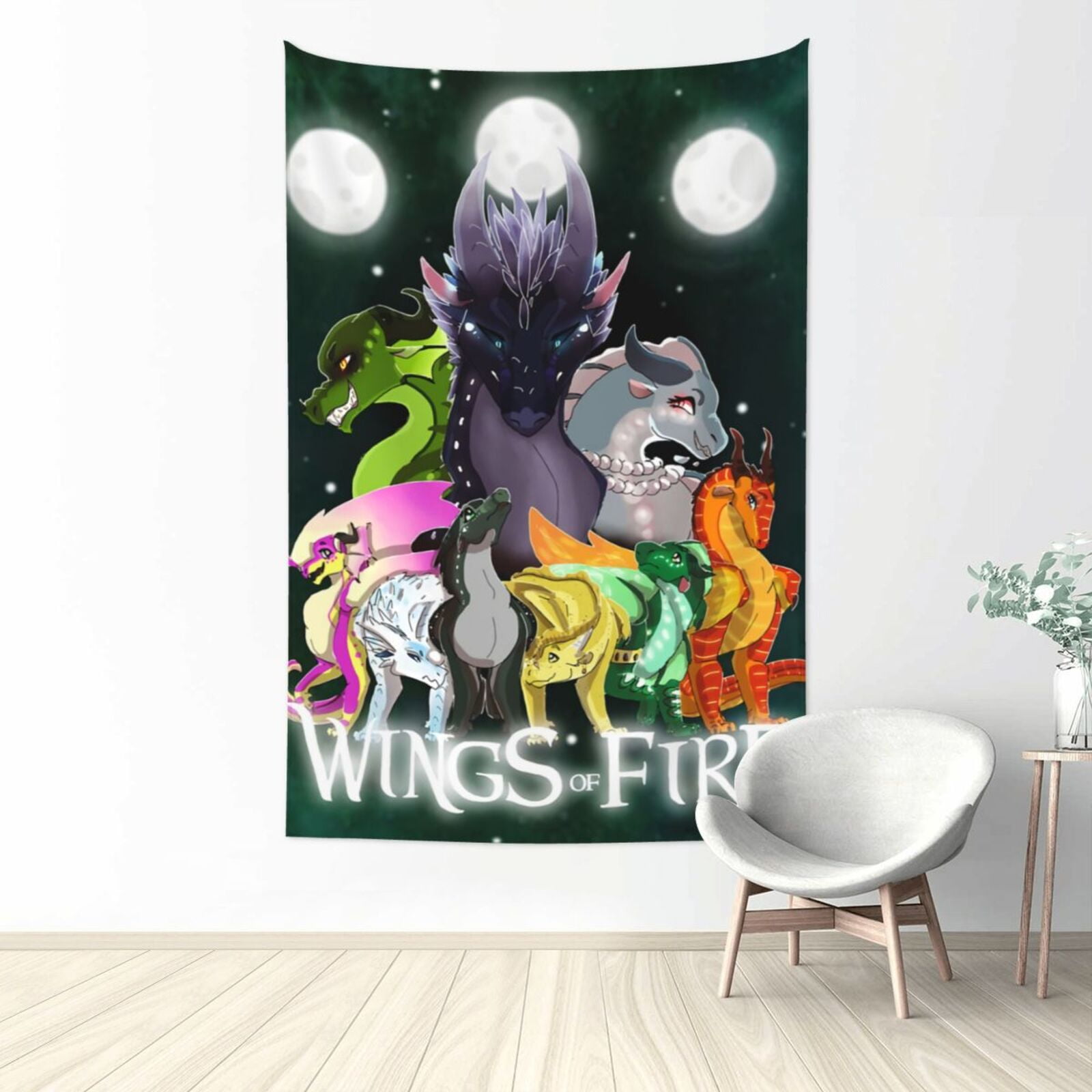 Wings of Fire Dragon Tapestry Wall Hanging Home Decoration Wall Blanket ...