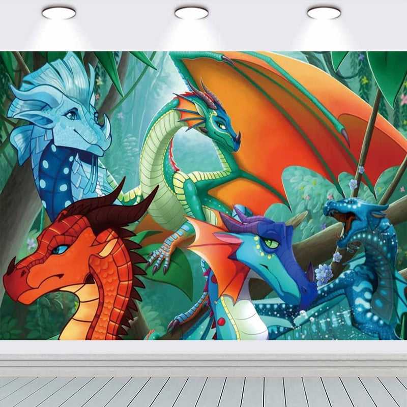 Wings of Fire Party Supplies Taspestry Poster Banner Backdrop ...