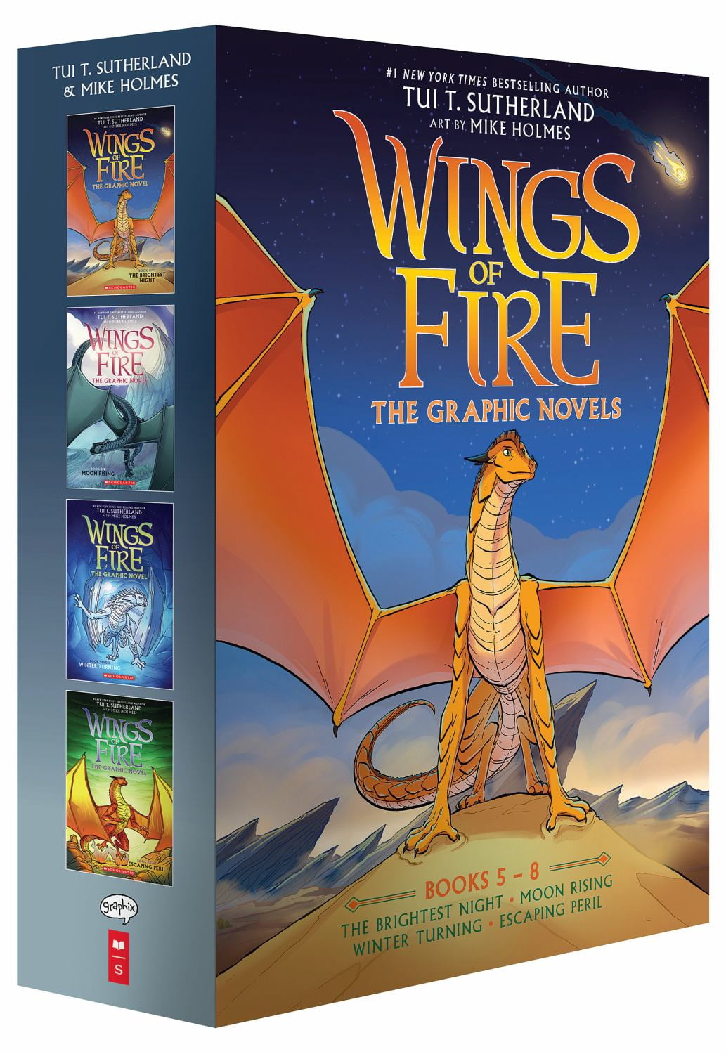 Wings of Fire #5-#8: a Graphic Novel Box Set (Wings of Fire Graphic ...
