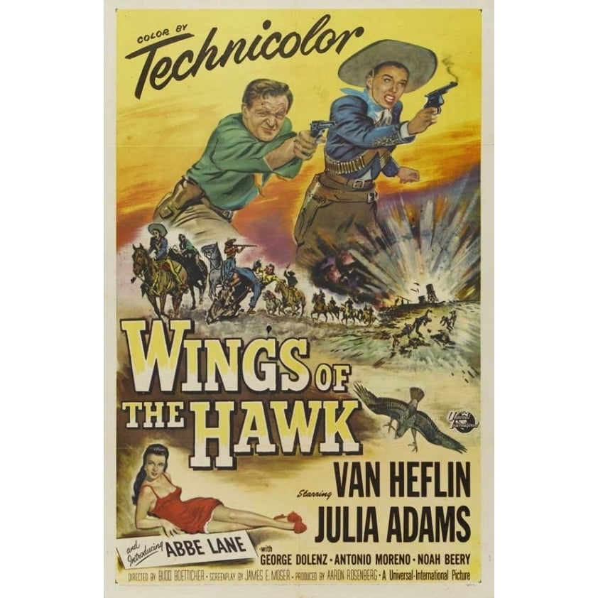 Wings of the Hawk Movie Poster Print (27 x 40) - Item # MOVIJ3193 ...