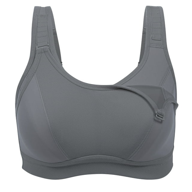 Wingslove Women's Non Padded Wireless Plus Size High Impact Sports Bra ...