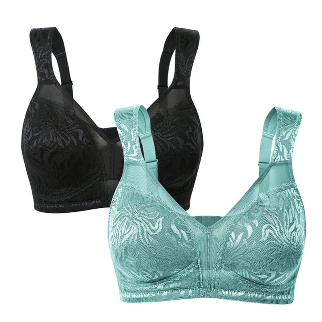 Wingslove Womens Plus Size Bra Full Coverage Minimizer Bra Non Padded