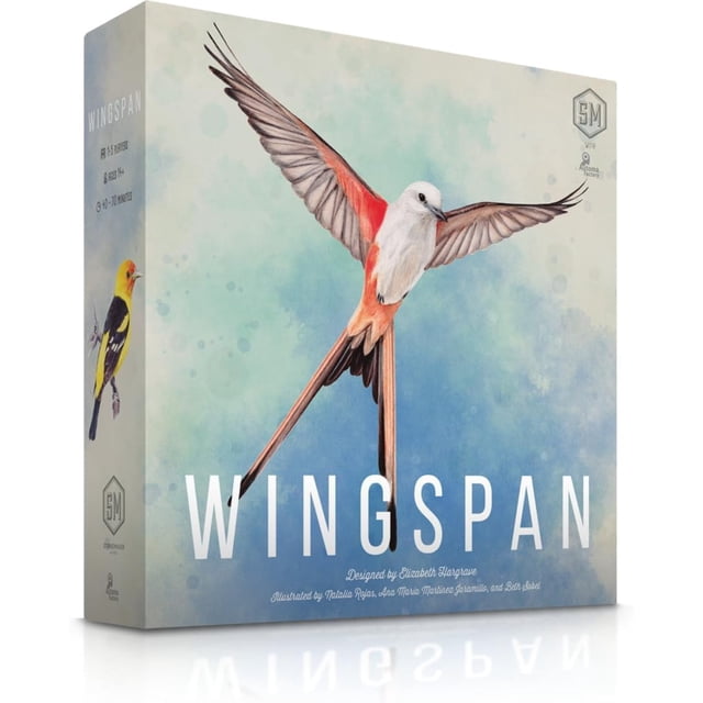 Wingspan Strategy Board Game for Kids with Swift-Start Pack and Tower ...