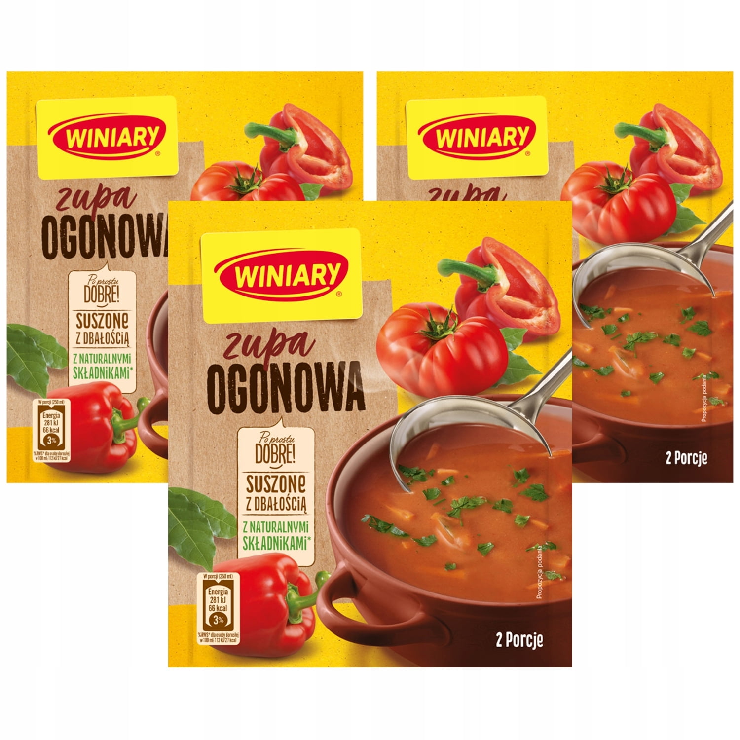 Winiary OXTAIL instant soup packet 3pc./3 x 40g/ 6 servings - Walmart.com