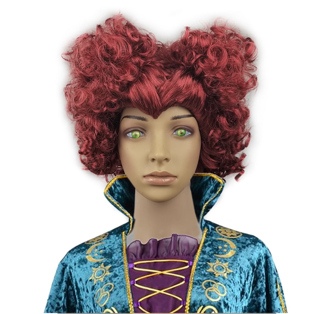 Winifred Sanderson Cosplay Wig Curly Wavy for Halloween party Costume ...