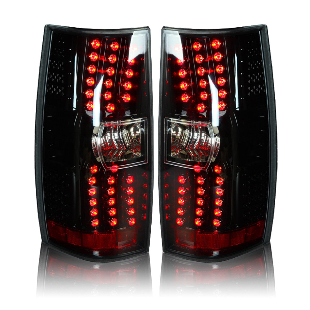 Winjet 2007-2014 Fits Chevrolet Fits Suburban Tahoe LED Tail Lights ...