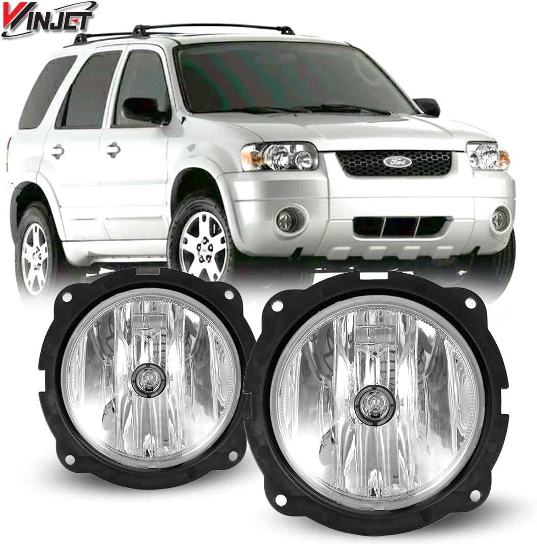 Winjet For 2007-2012 Ford Escape Pairs Fog Lights Driving Front Bumper ...