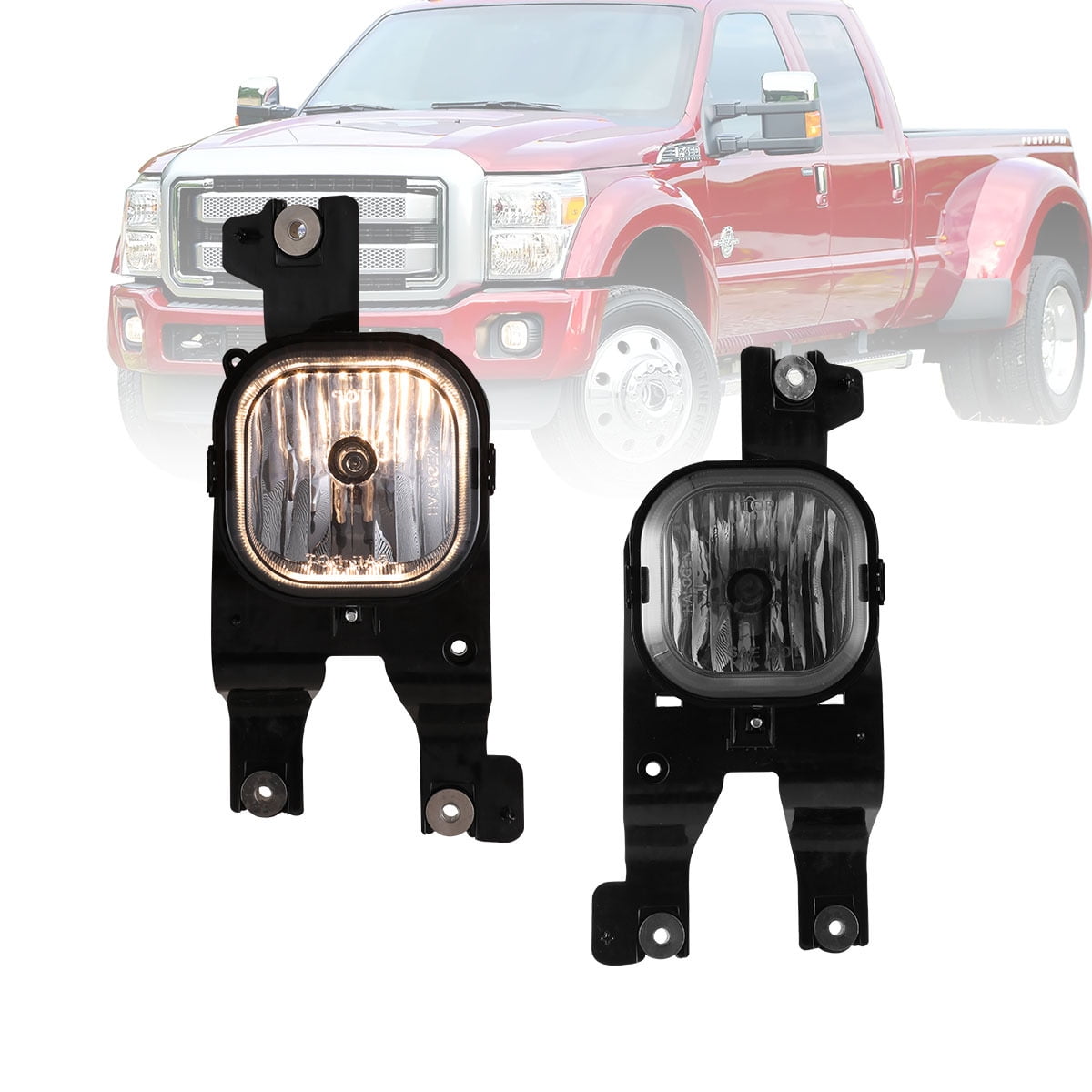 Winjet For 2008-2010 Ford F-250 F-350 F-450 F-550 Super Duty Fog Lights ...