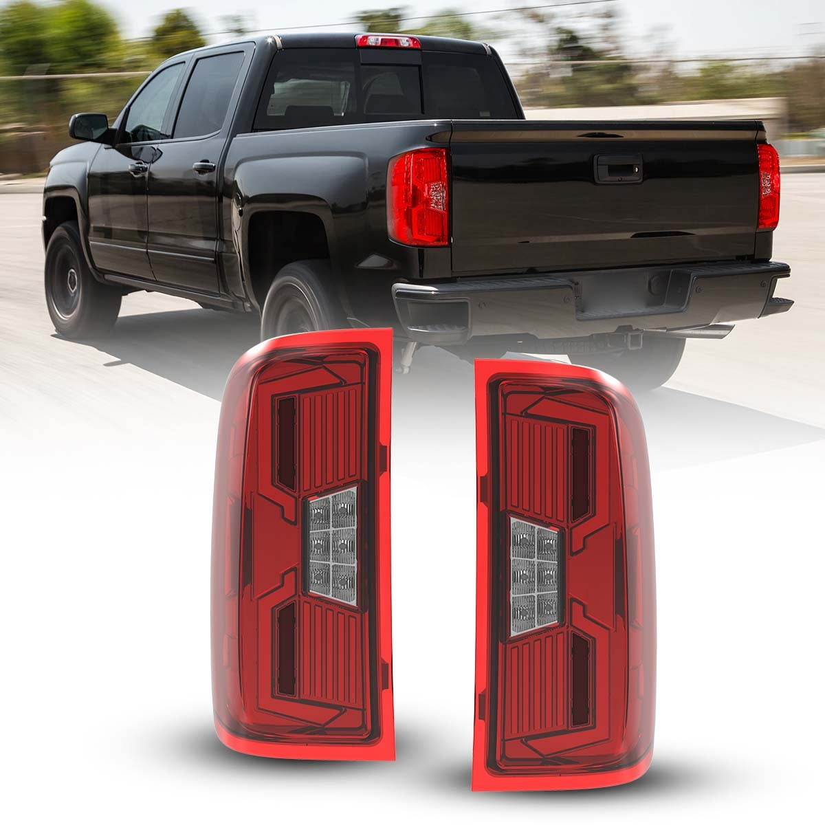 Winjet For 2014-2018 Chevy Silverado 1500 2500 3500 LED Sequential ...