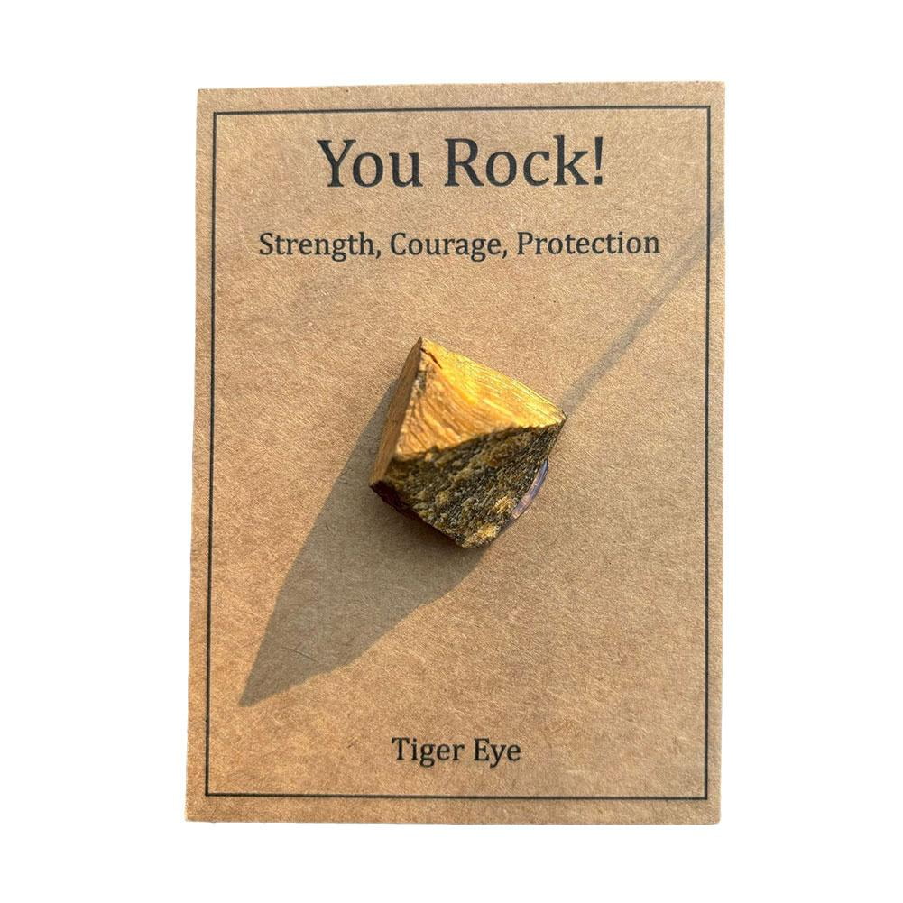 Winkeabuy You Rock Thank You Card - Pocket Hug Token Bulk Natural with ...