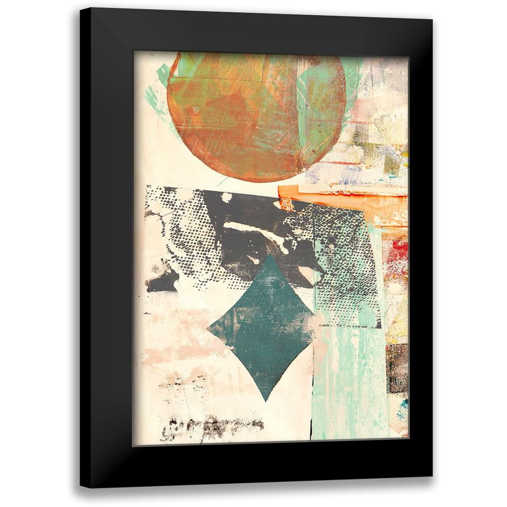 Winkel, Peter 11x14 Black Modern Framed Museum Art Print Titled - Pop Love #3 (detail-Moon ...