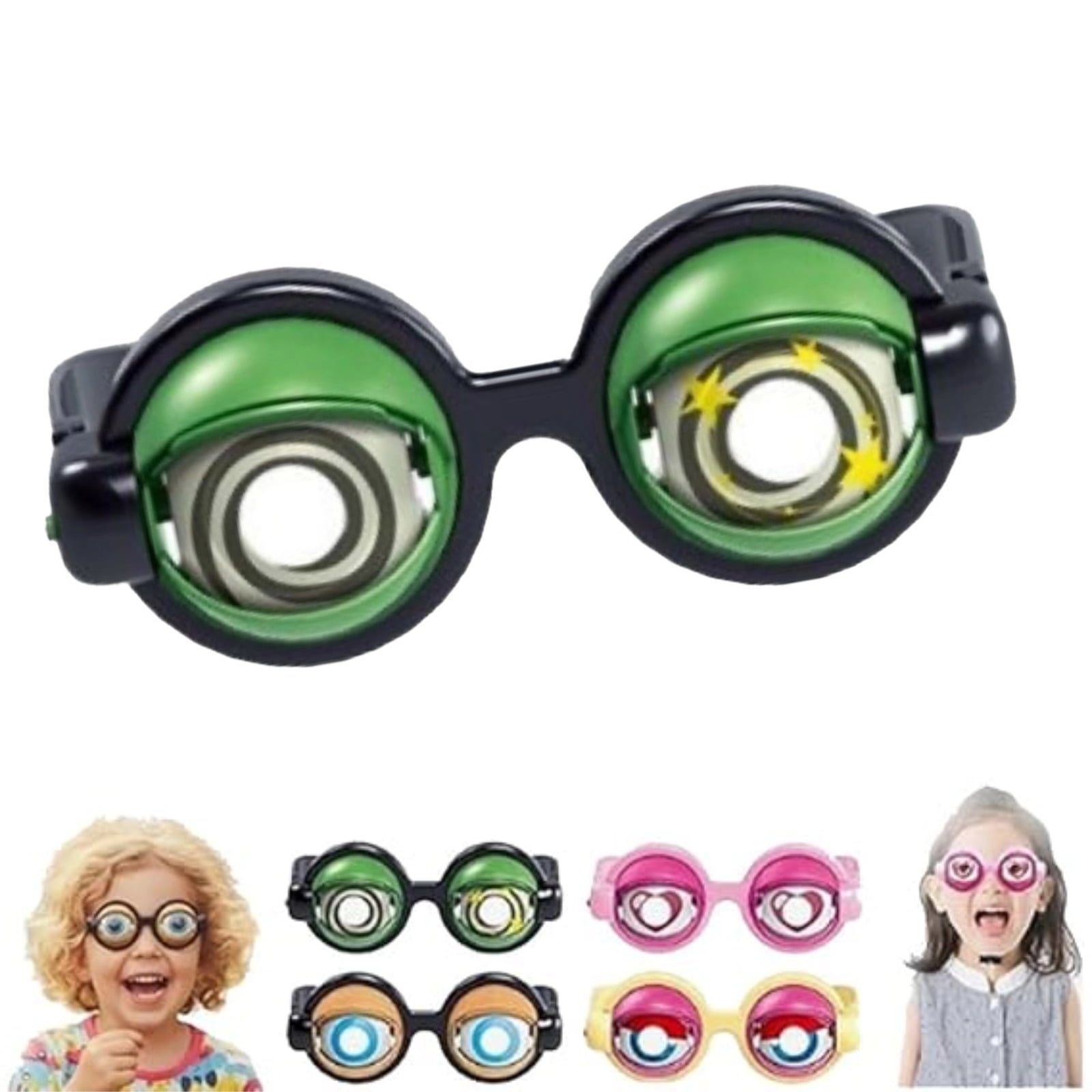 Winking Blinking Glasses,Funny Glasses with Winking Eye Mechanism ...