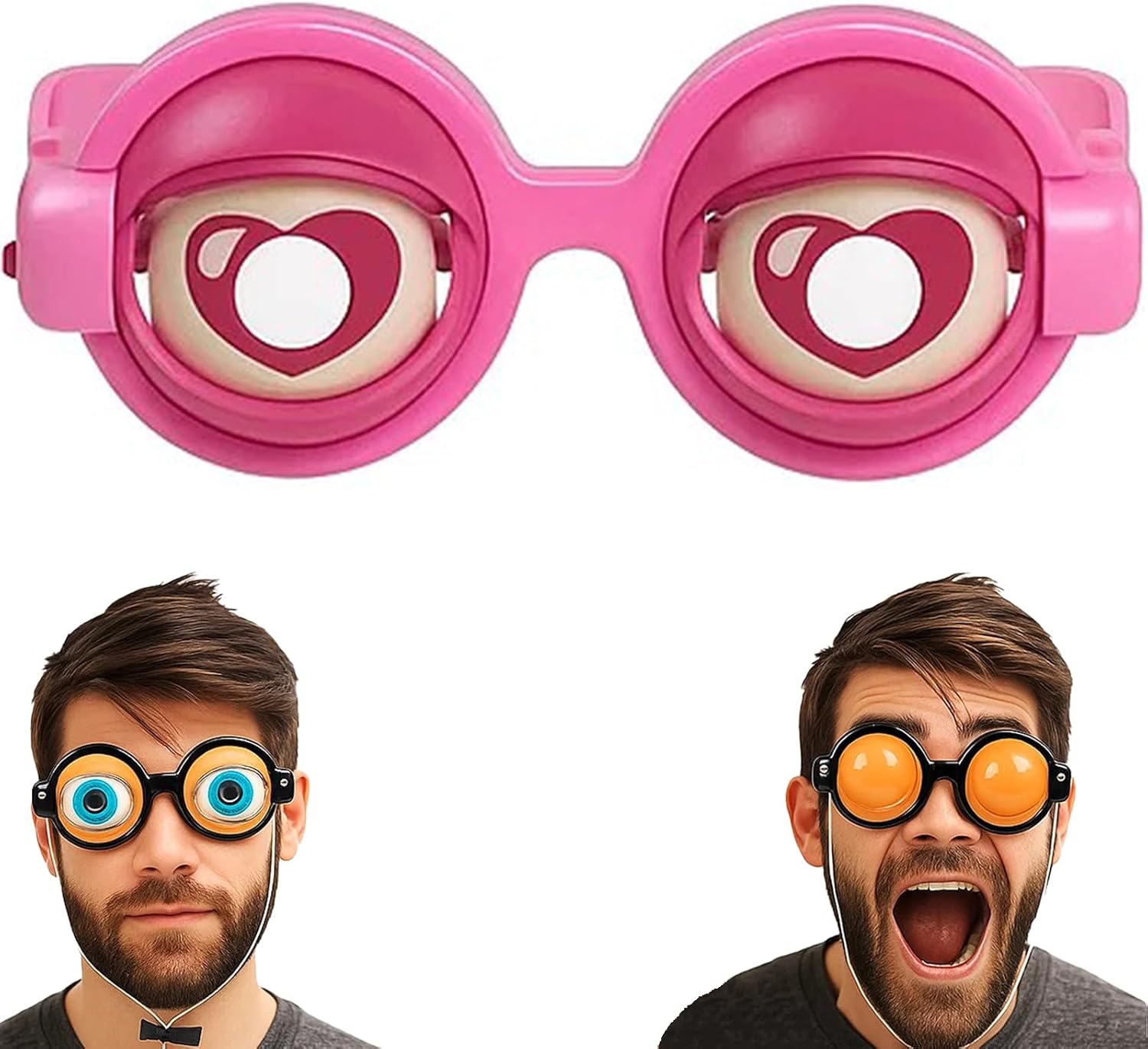 Winking Glasses - Blink & Wink Novelty Blinking Glasses, Funny ...