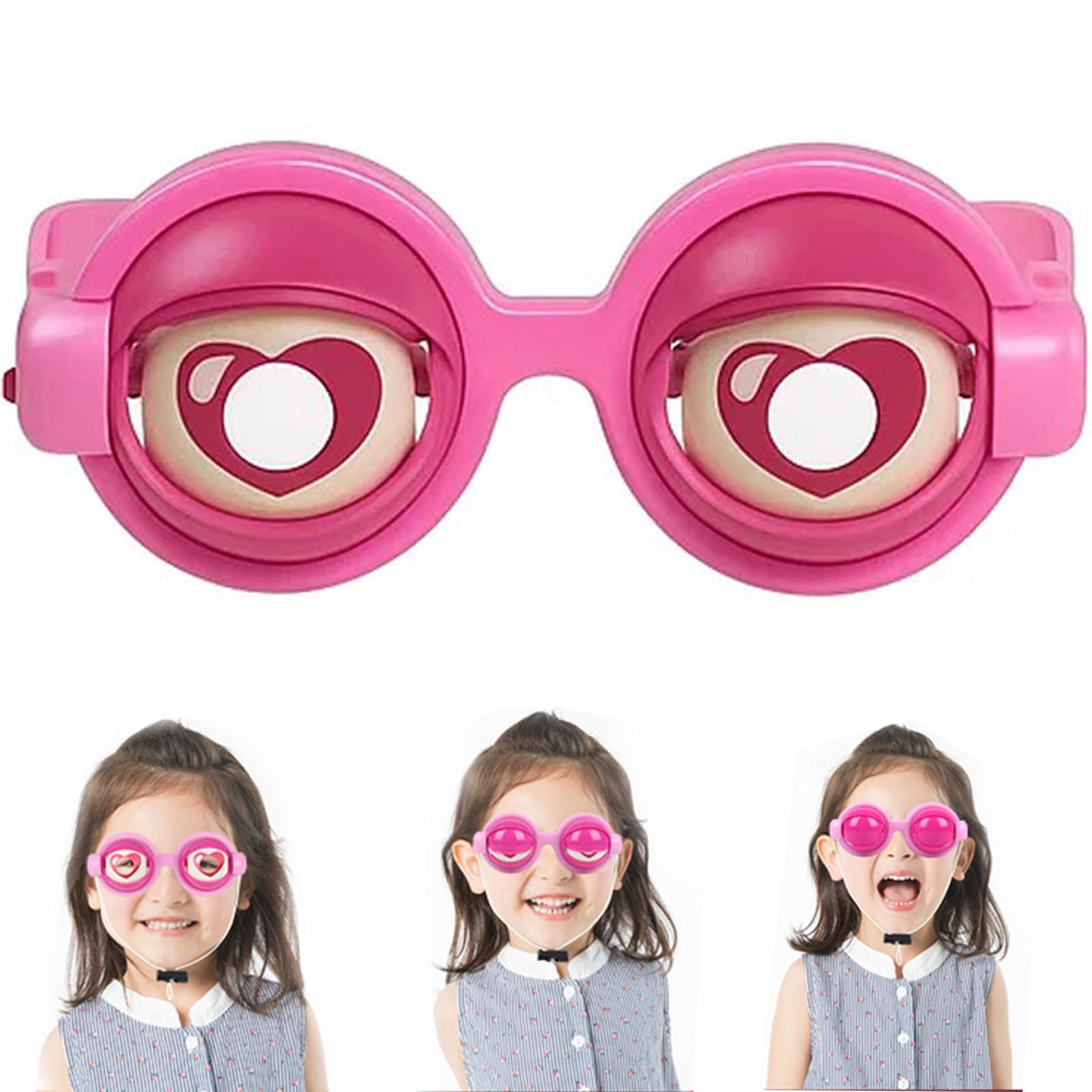 Winking Glasses - Kinetic Crazy Eyes Novelty Blinking Glasses with ...