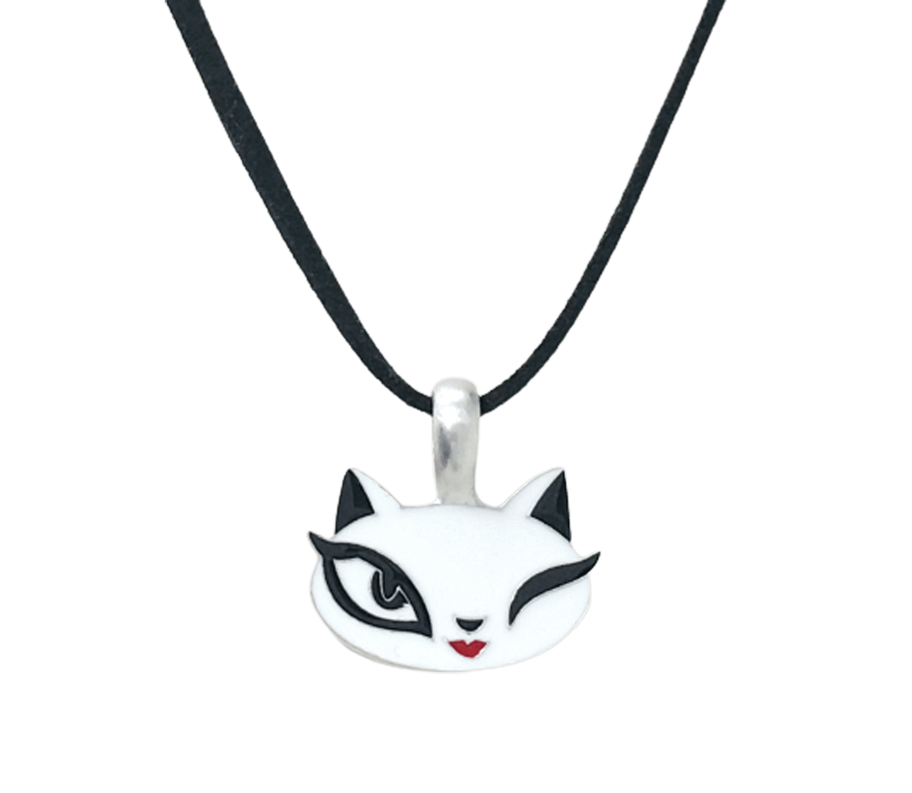 Winking Kitty Cat Pet Necklace - Walmart.com