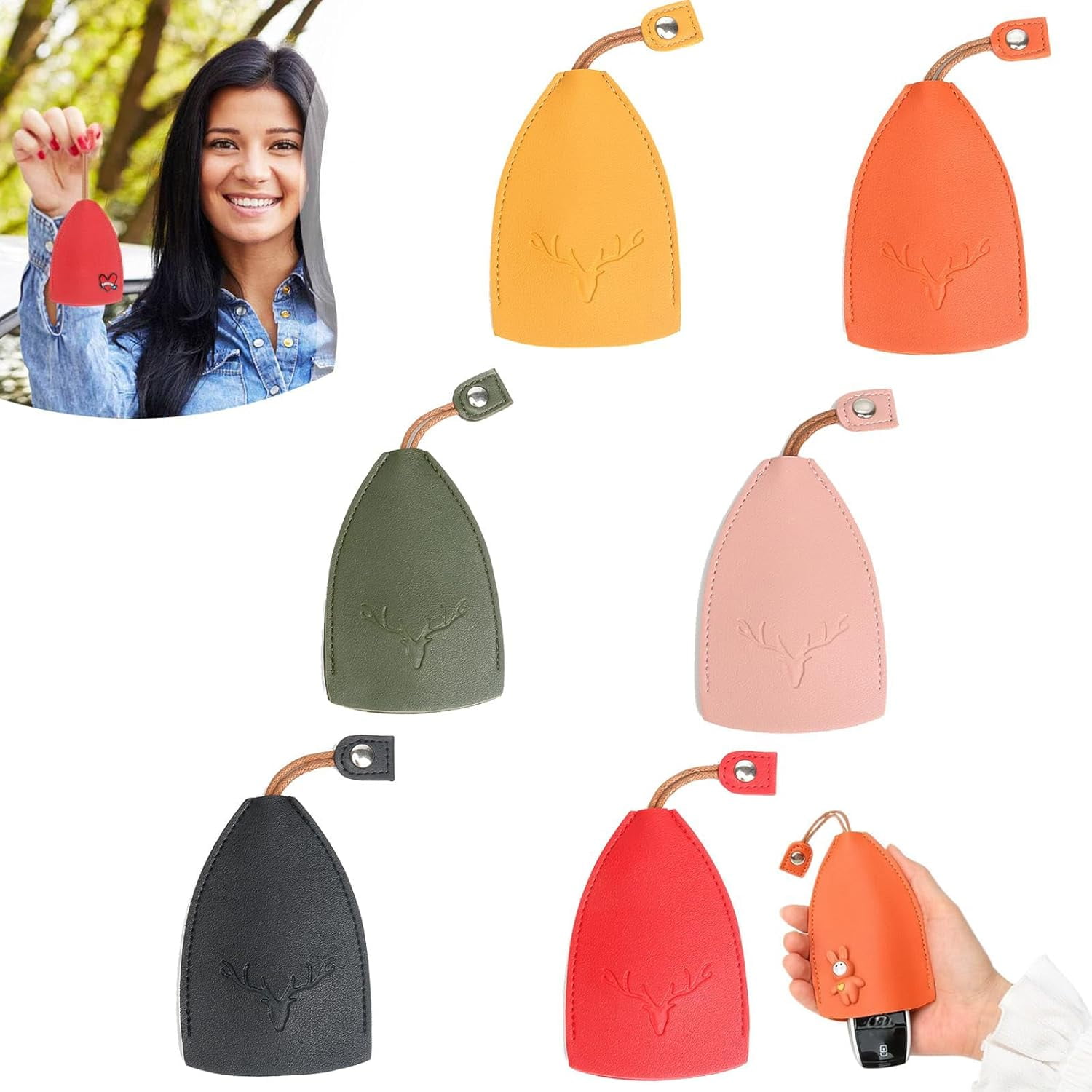 Winkkey - Protective Pull Out Key Case, 2025 New Winkey Key Holder, 6 ...