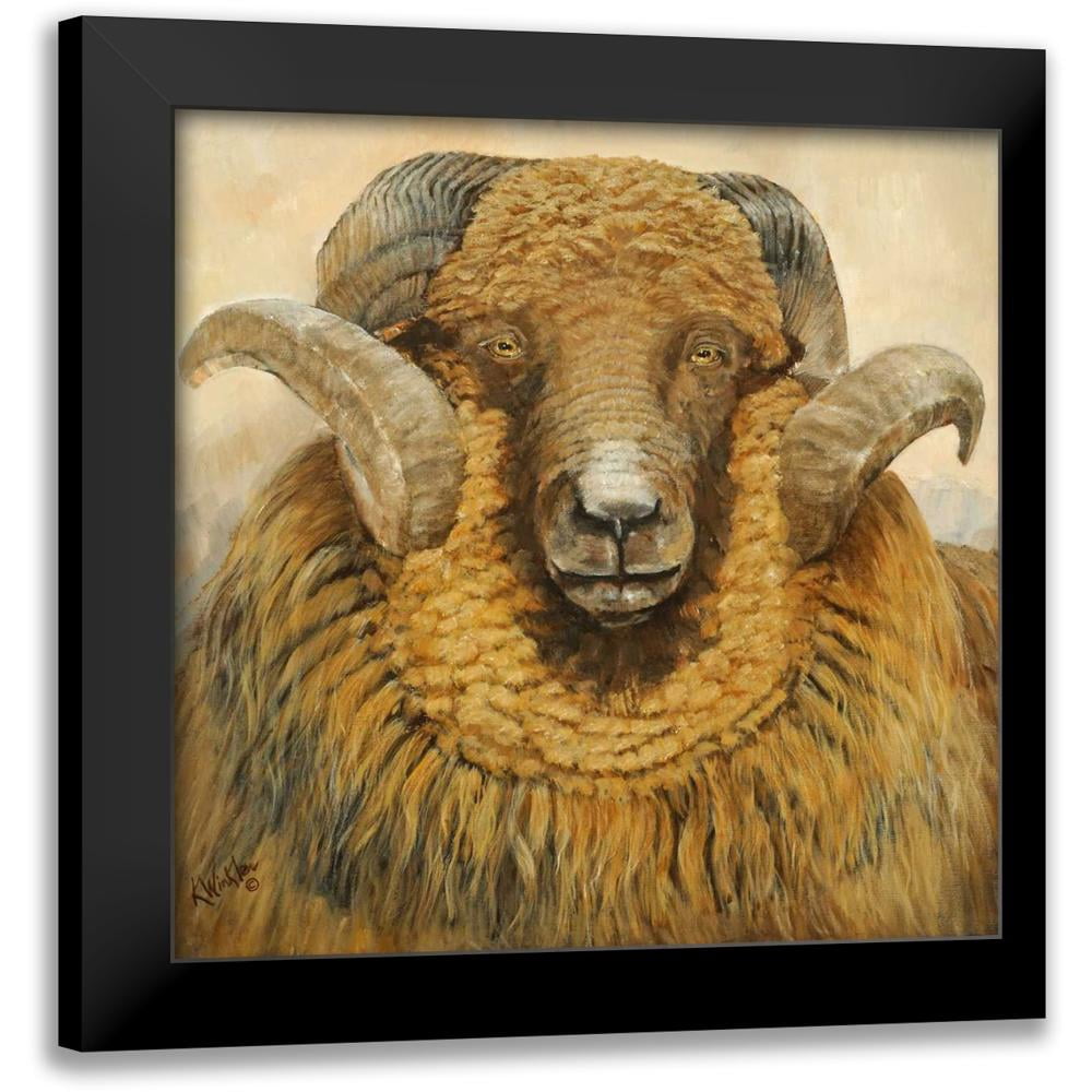 Winkler, Kathy 12x12 Black Modern Framed Museum Art Print Titled ...