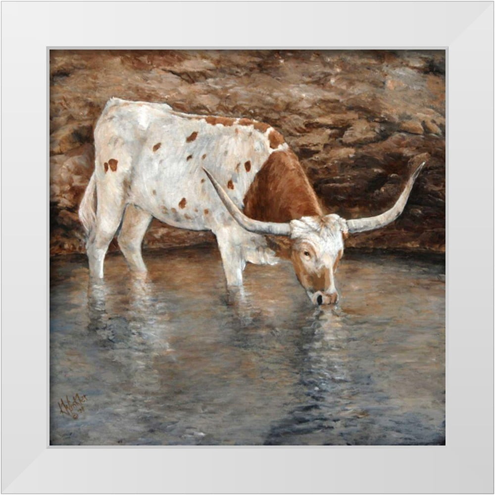 Winkler, Kathy 12x12 White Modern Wood Framed Museum Art Print Titled ...