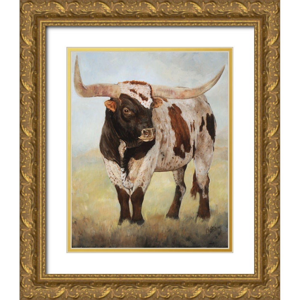 Winkler, Kathy 15x18 Gold Ornate Wood Framed with Double Matting Museum ...