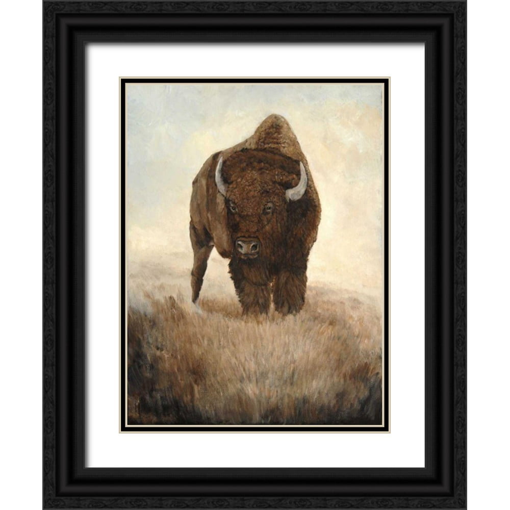 Winkler, Kathy 19x24 Black Ornate Wood Framed with Double Matting ...