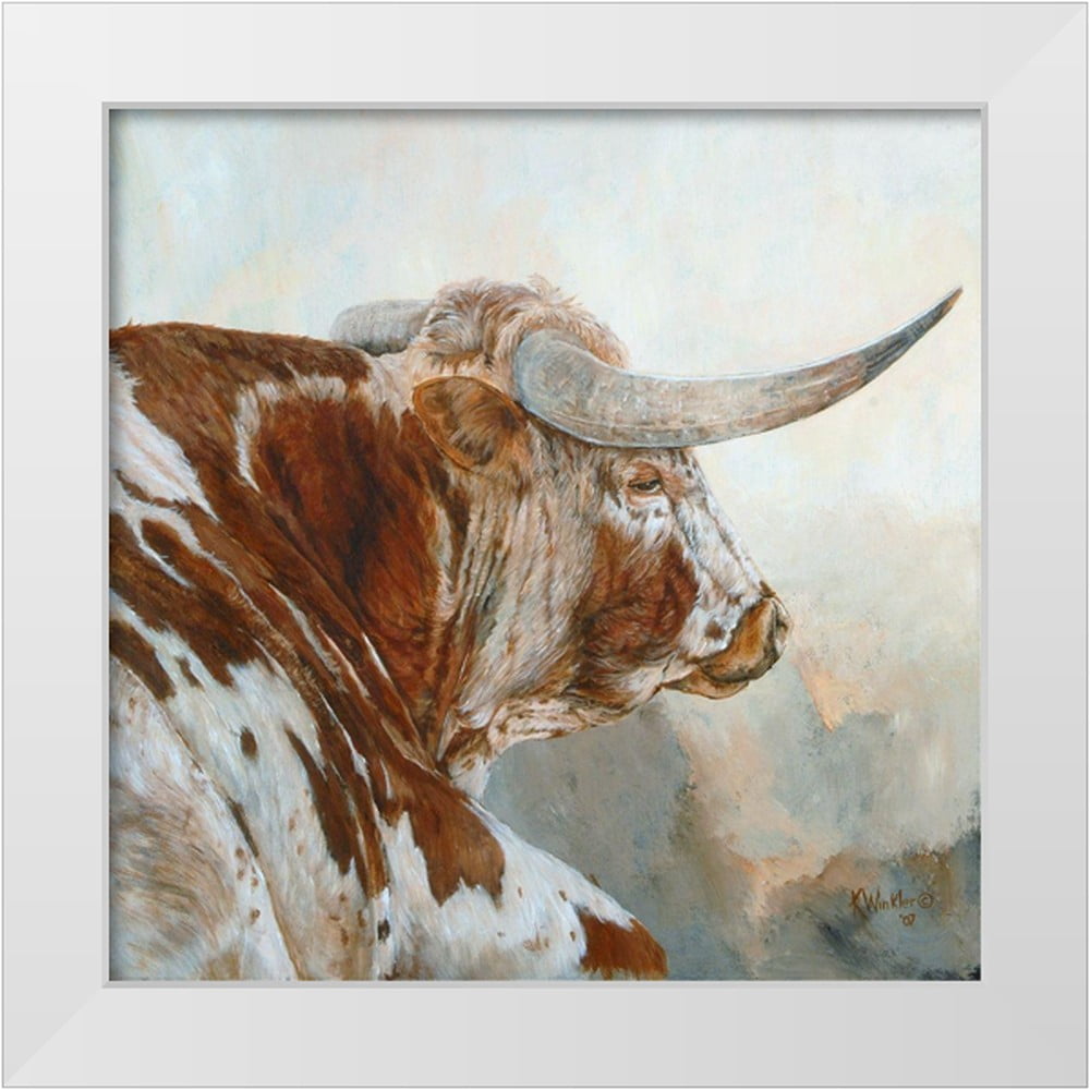 Winkler, Kathy 26x26 White Modern Wood Framed Museum Art Print Titled ...
