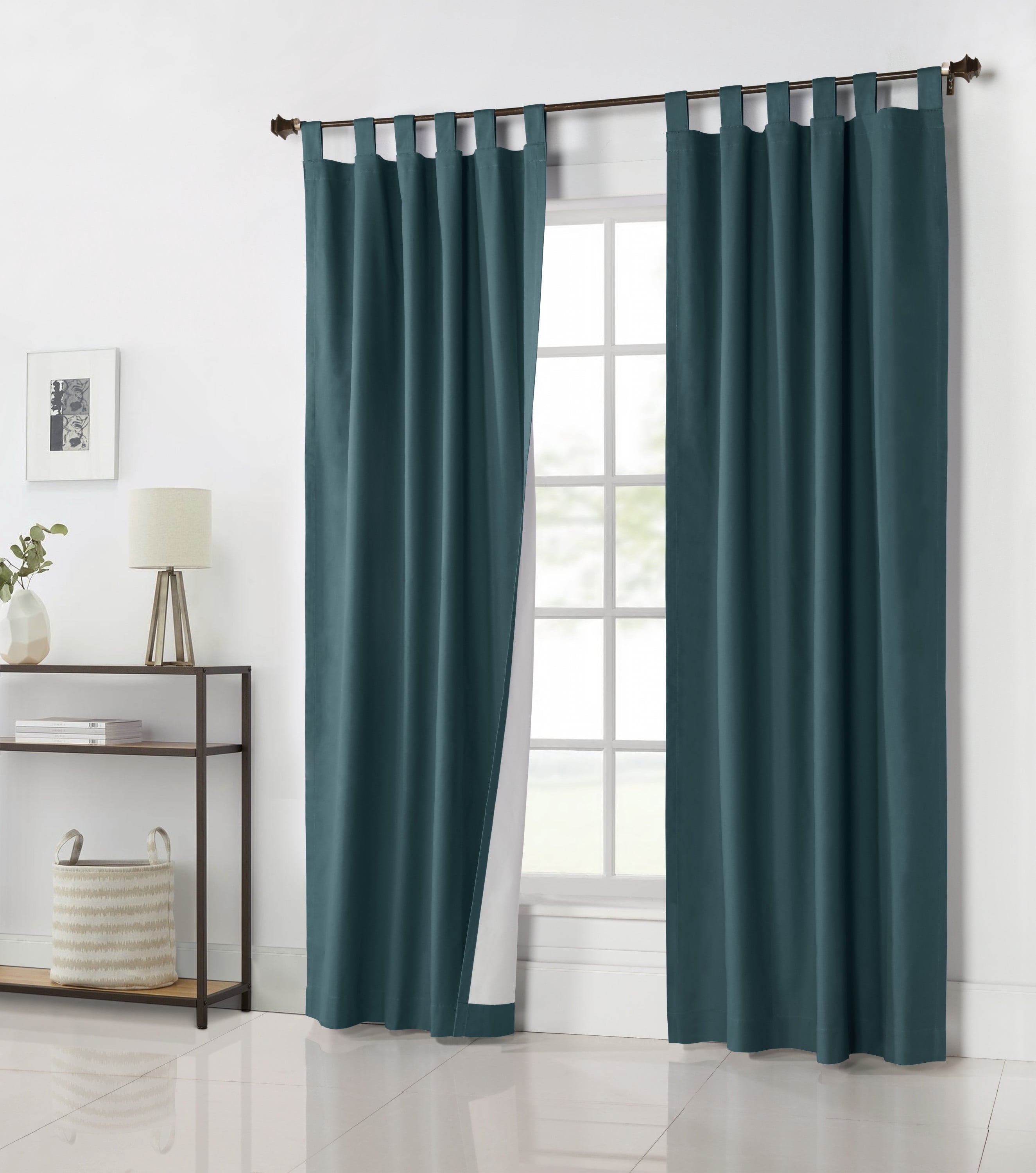 Free Shipping! Loft Living Winmate Insulated Cotton Tab Top Draperies ...