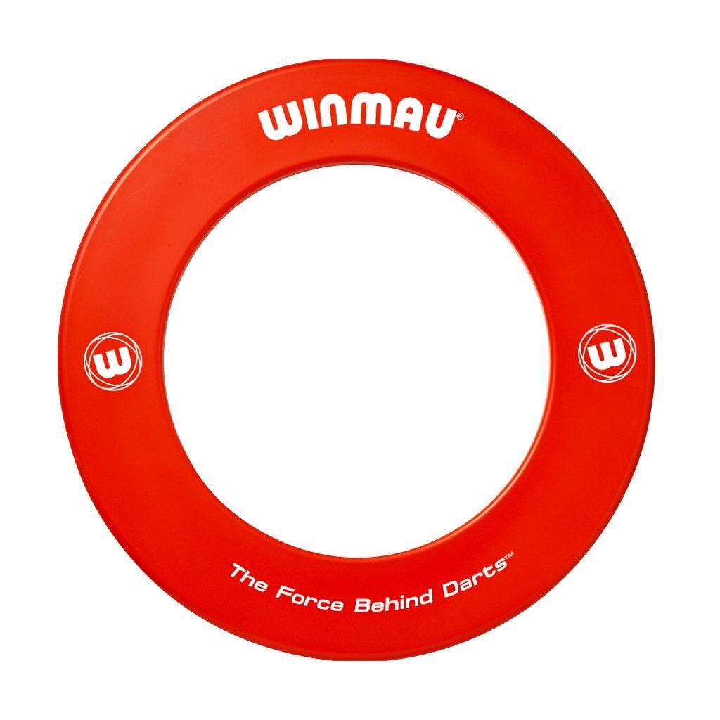 Winmau One-Piece Dartboard Surround - Red - Walmart.com
