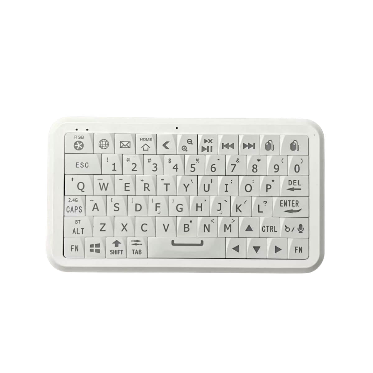 Winmaxle Mobdel B1 Mini Wireless Keyboard – White - Walmart.com