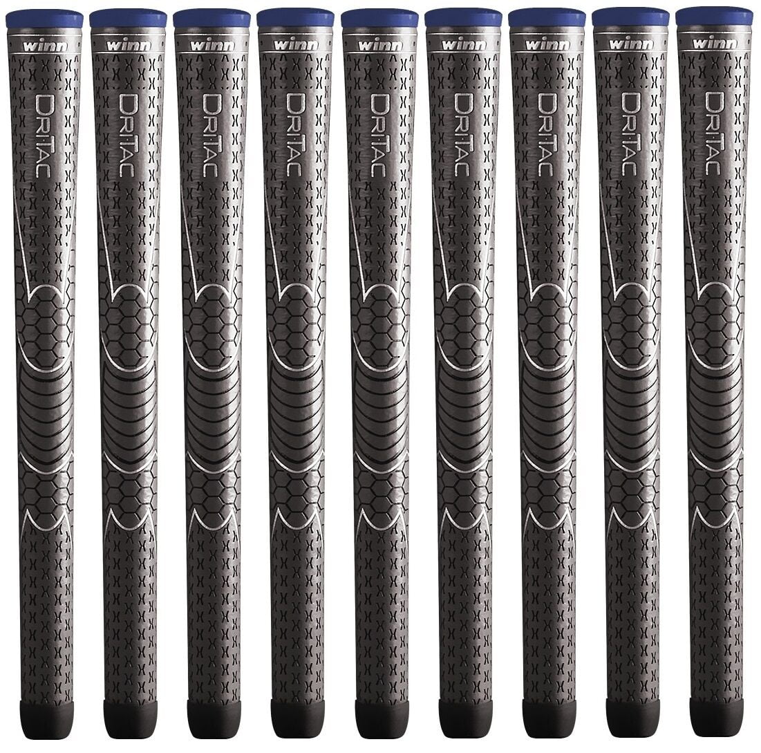 Winn Dri-Tac AVS 6DT-DG Soft Midsize Golf Grips - 10 Piece Performance ...
