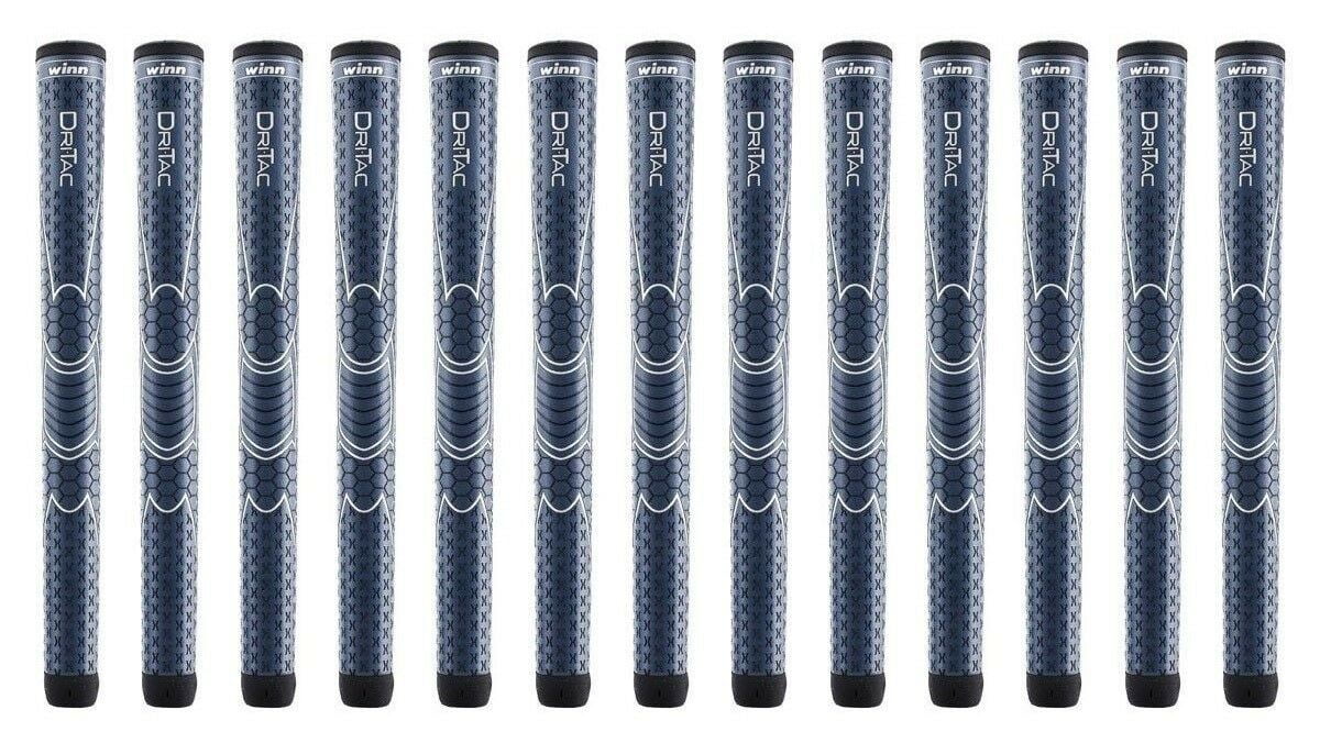 Winn Dri-Tac Oversize Golf Grip Set of 13 7DTNB– Cushioned, Non-Slip ...