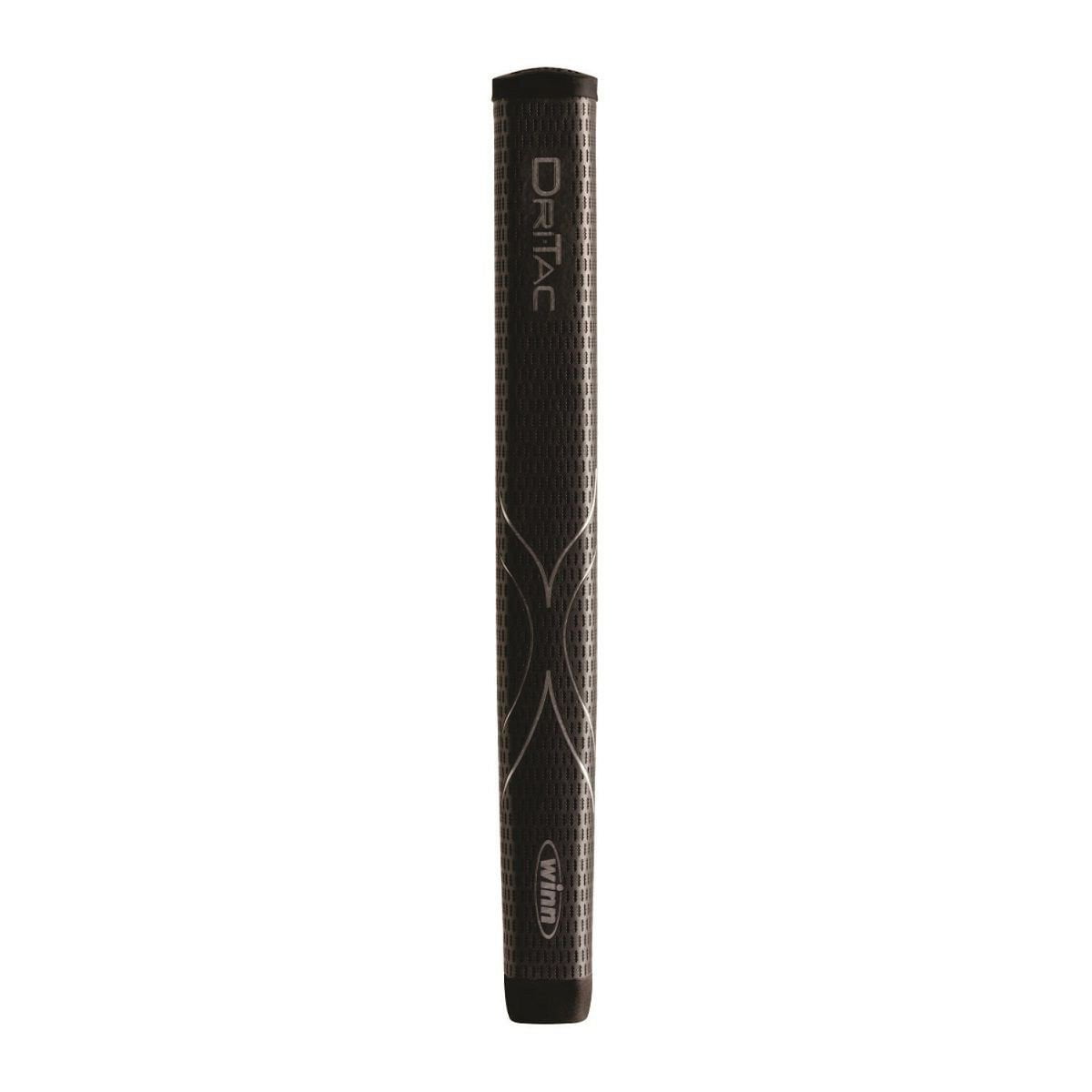 Winn, Dri-Tac Putter Grip, J8LDT-DG, JumboLite Pistol, Dark Gray ...