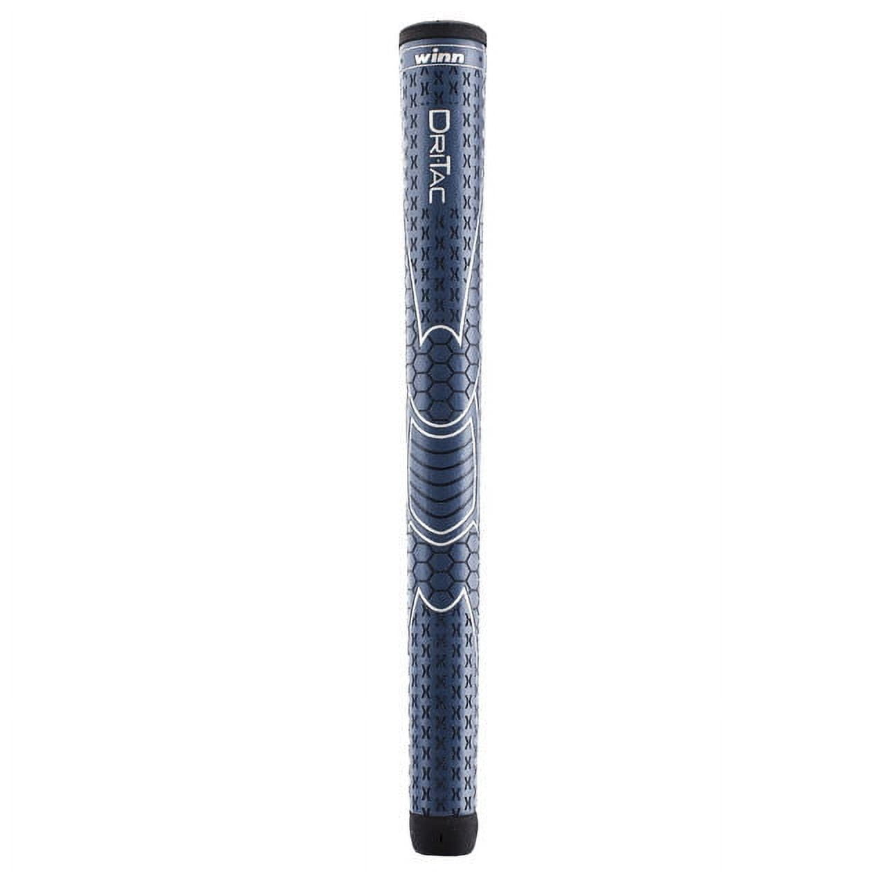 Winn Golf - Dri-Tac Midsize Grip in Navy Blue, WinnDry Polymer, Non ...
