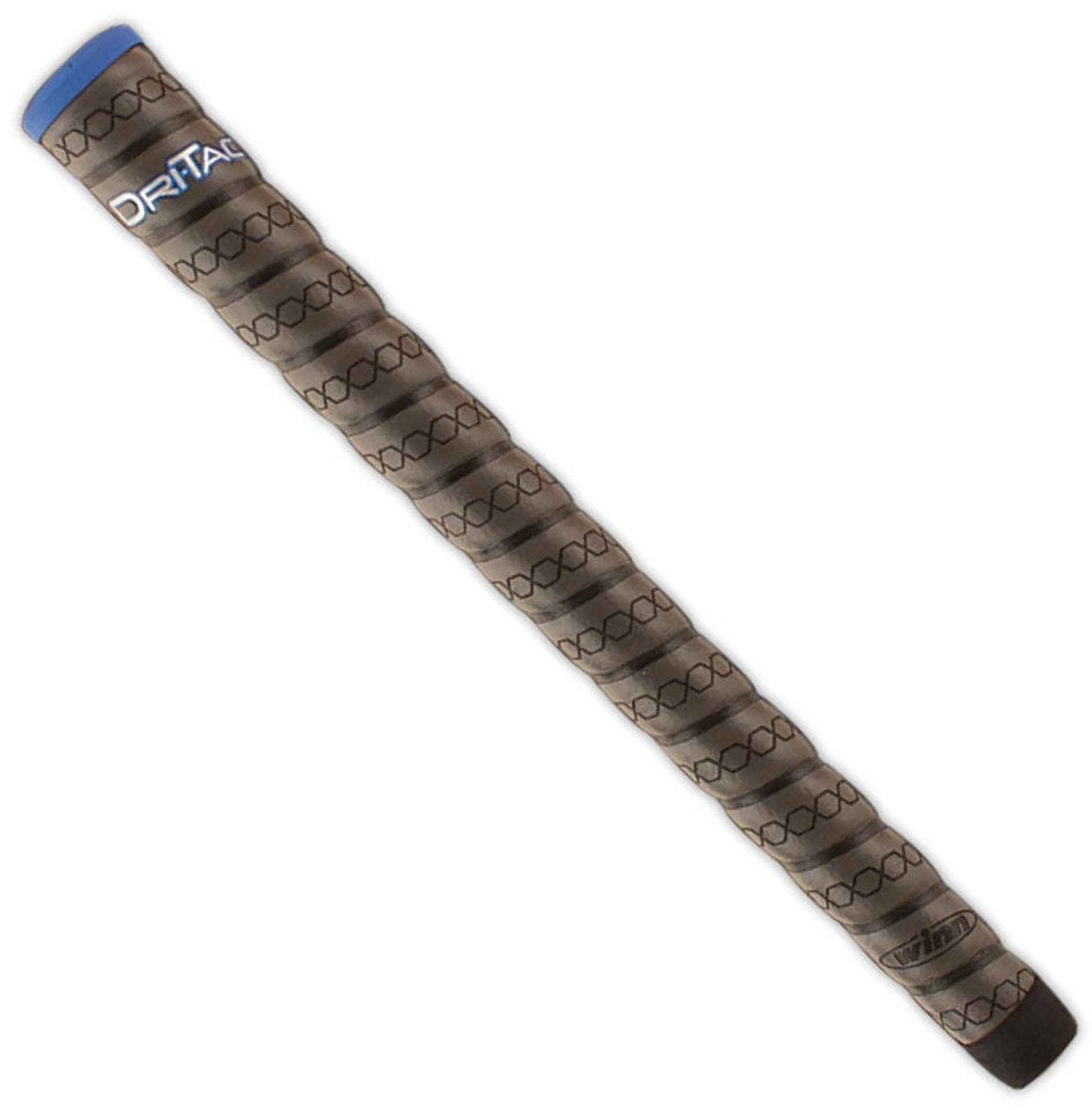 Winn Dri-Tac Wrap Midsize Golf Grip, Gray, Non-Slip in All-Weather ...