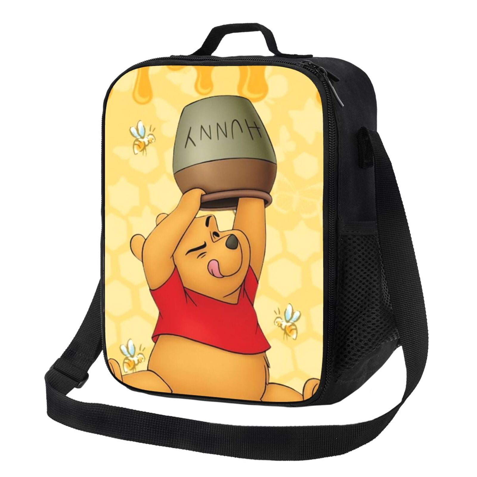 Winn-ie Po-oh Lunch Bag Handheld Lunch Box Lightweight & Compact Design ...