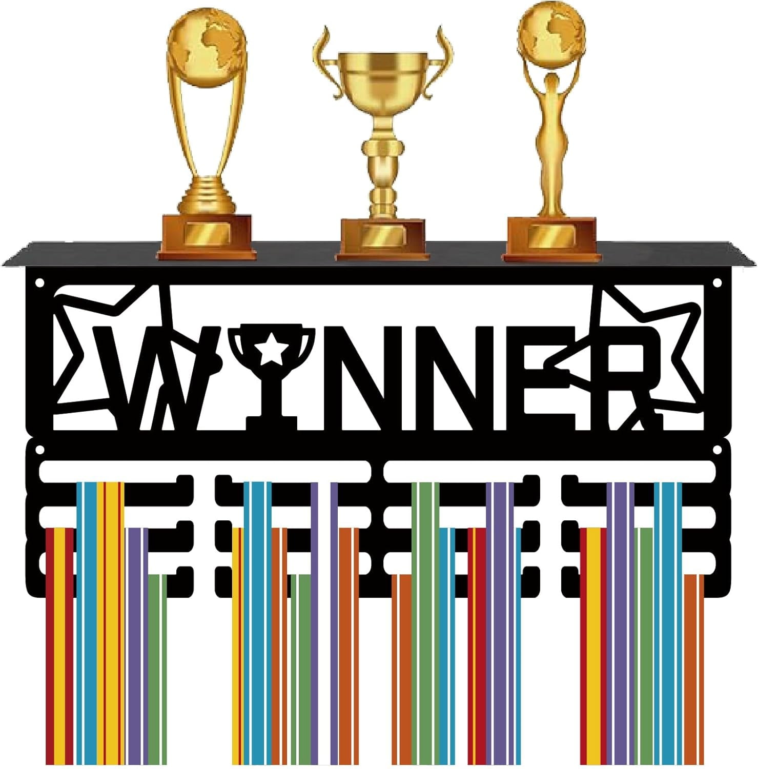 Winner Medal Holder Medal Hanger Medal Rack Display Wall Mounted ...