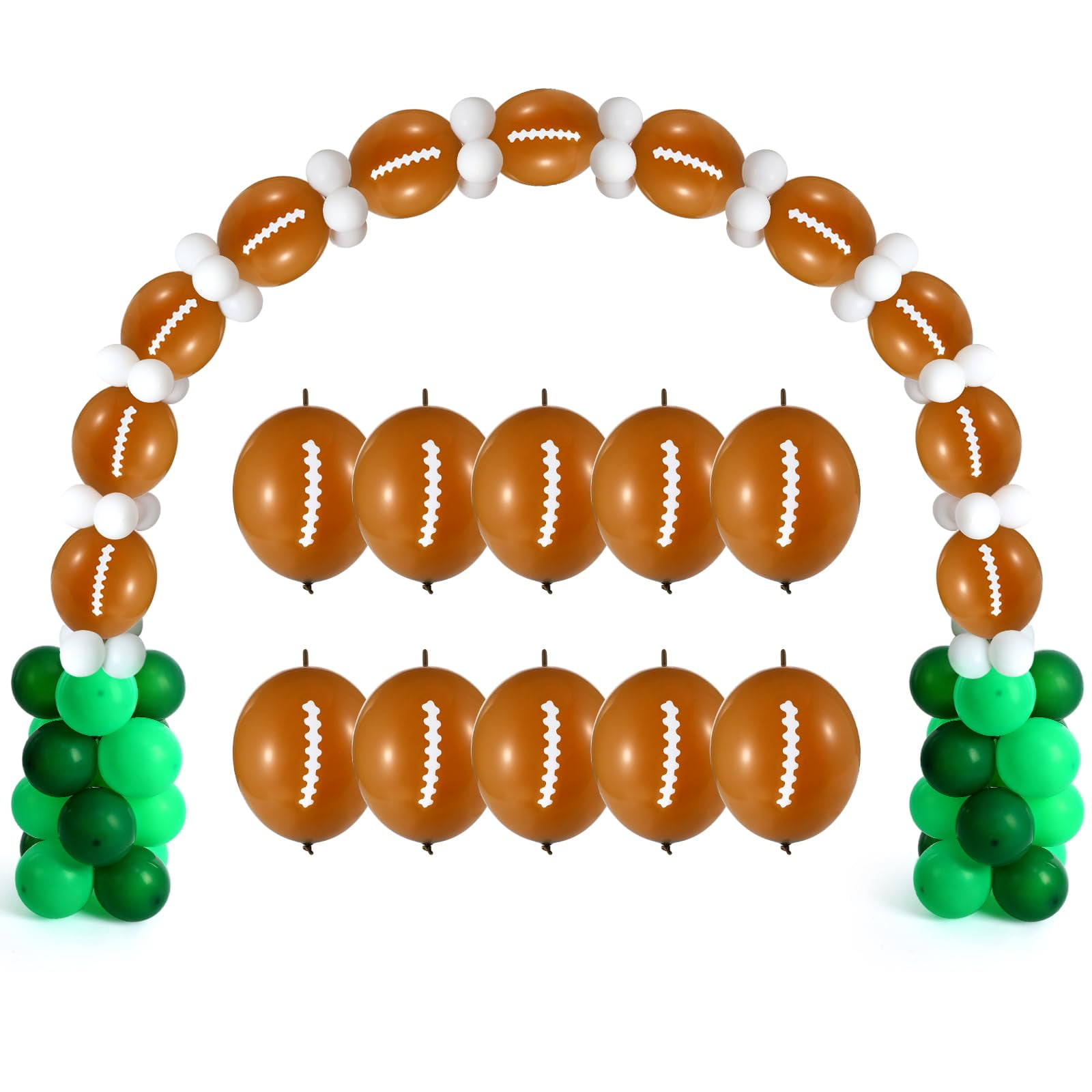 WinnerWhy Balloons Arch Garland Kit Link Balloons Sports Balloon Arch ...
